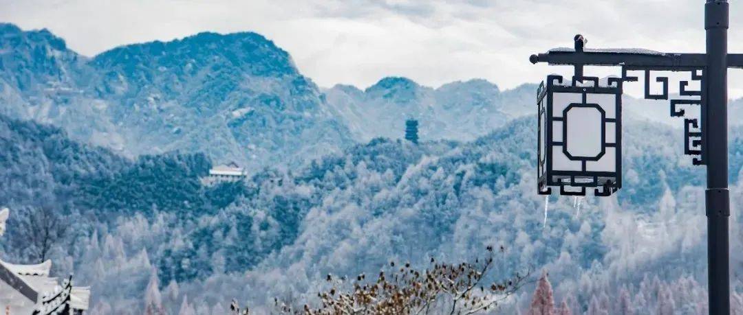 大寒丨人间至此冬色尽,春暖花开不久时摄影旅游九华山