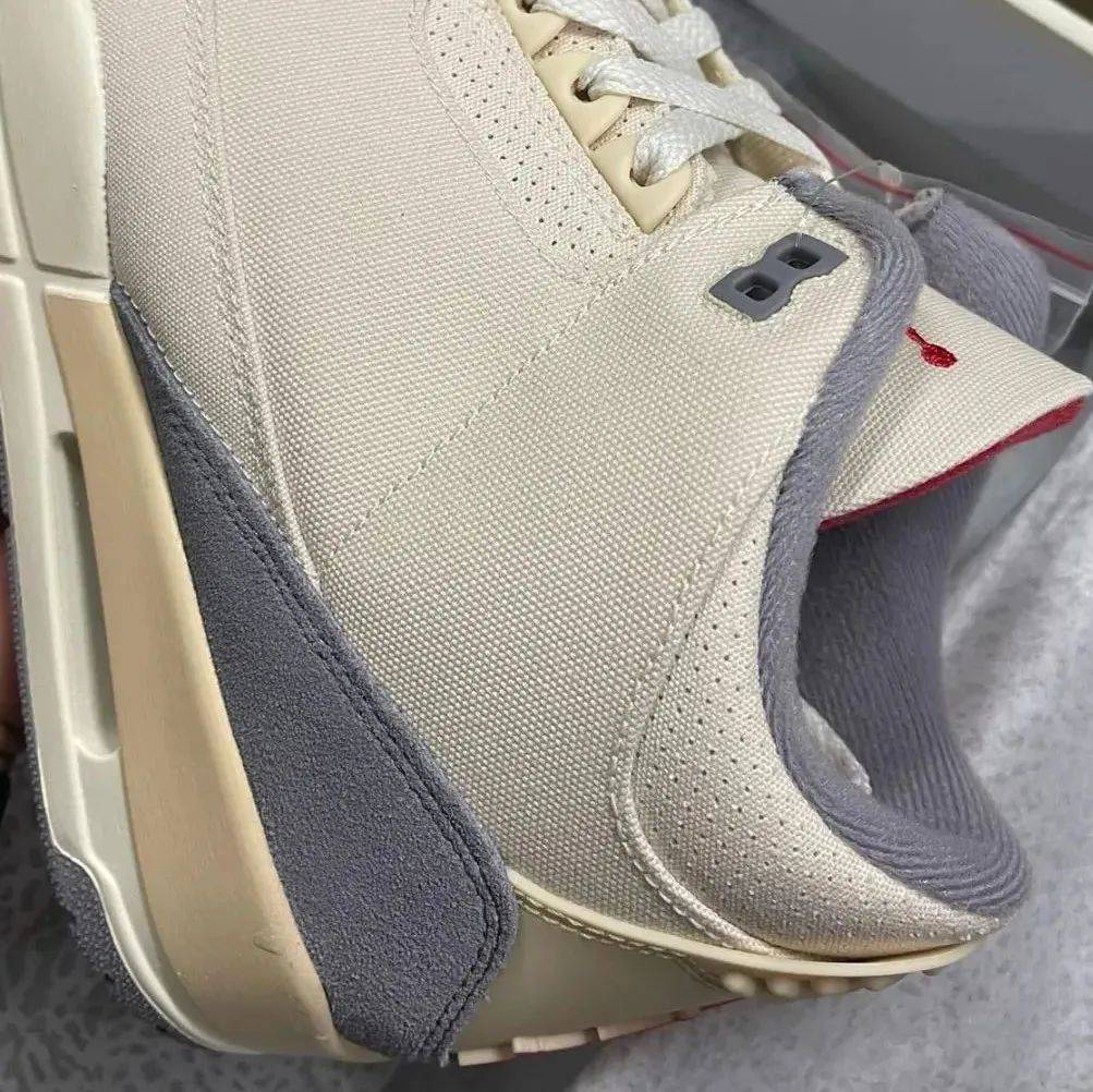 AMM 联名最佳平替！奶茶 AJ3 全新实物曝光！_via_版权_网络