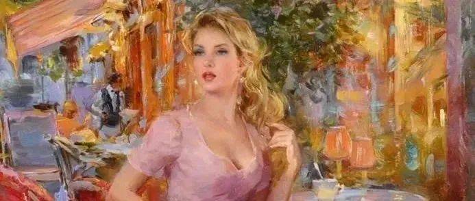 Konstantin Razumov_祖莫夫_人物_印象派