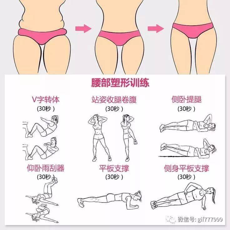 【收藏】一套适合女孩的全身徒手训练动作!贵在全身女孩