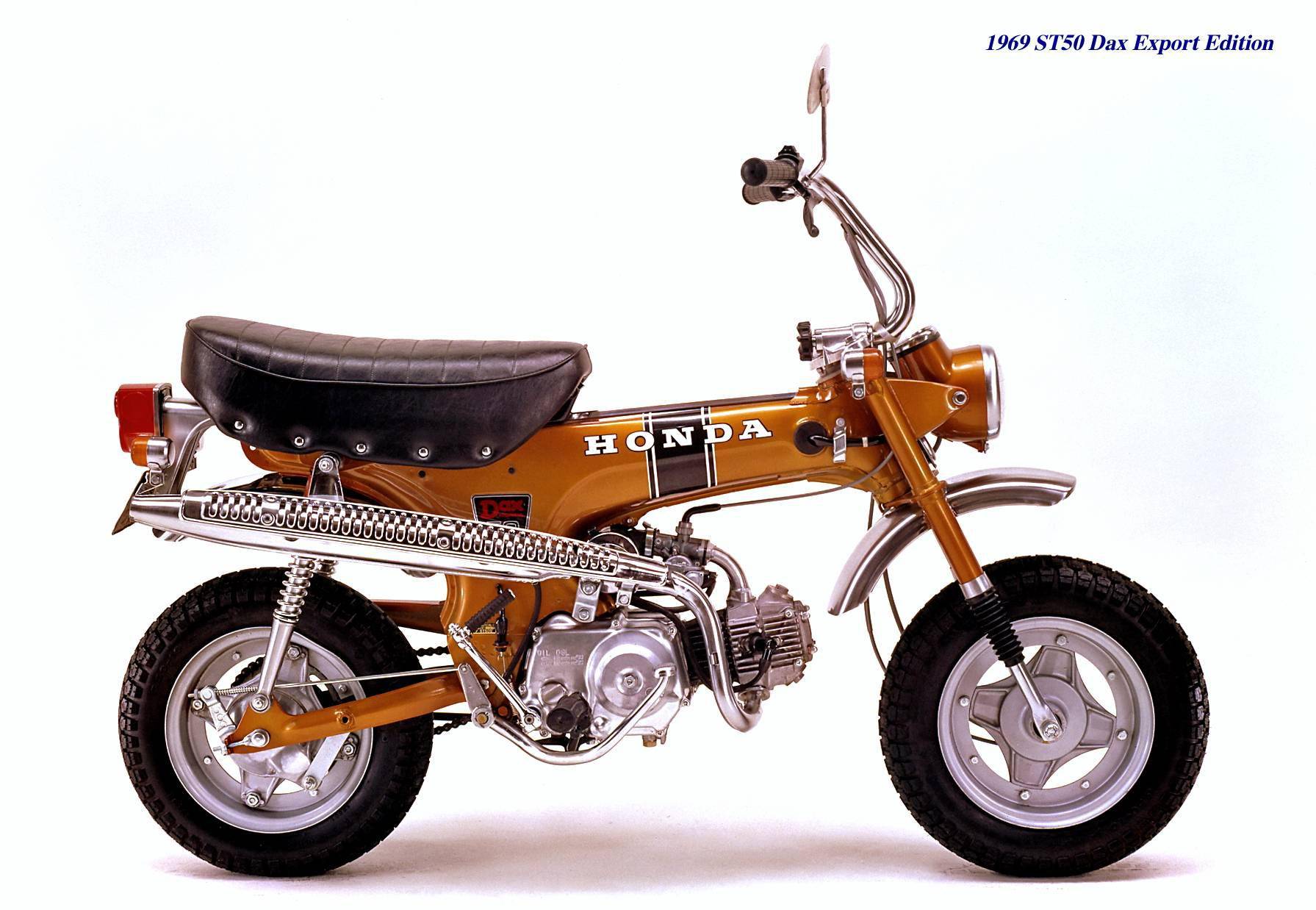 Honda 推出全新的 ST125 Dax_搜狐汽车_搜狐网