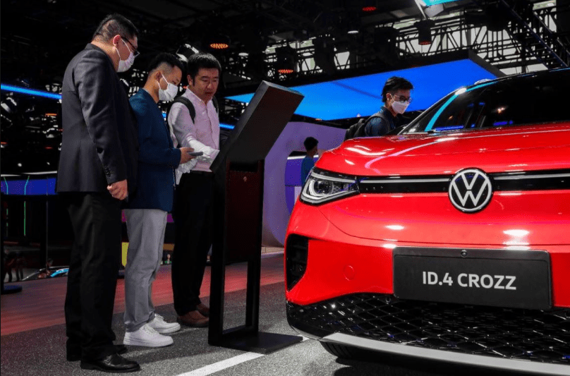 一汽-大众ID.4CROZZ看车记！高颜值、高品质、高实力_搜狐汽车_搜狐网
