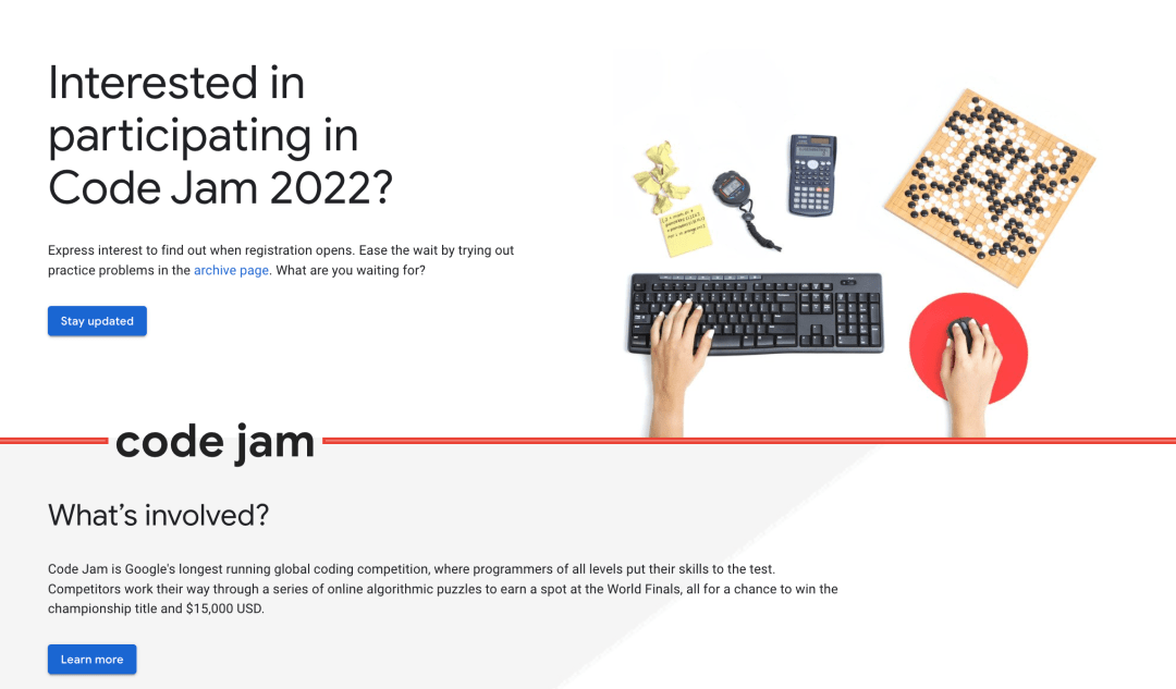 Google 2022 全球编程比赛汇总，“码”上报名！_女性_Jam_挑战