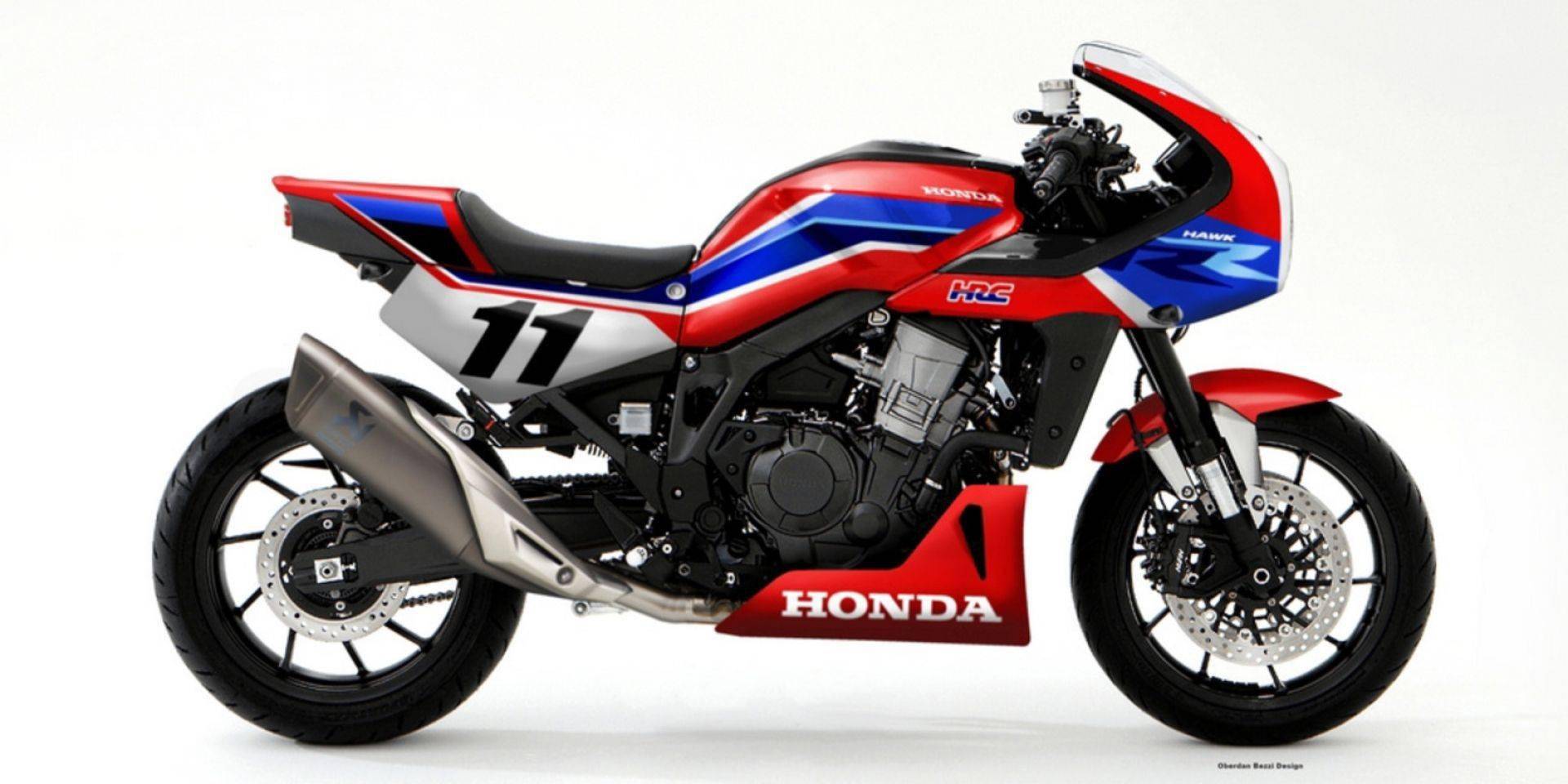 本田HAWK 11不够帅？来看看设计师改的HAWK 11 RR吧_搜狐汽车_搜狐网