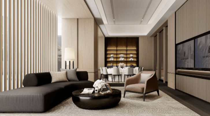 【SCDA】上海虹桥丽思卡尔顿酒店 | 公区&客房设计方案+高清效果图 | PPT（可编辑）+PDF+JPG_休闲_部分_屋顶