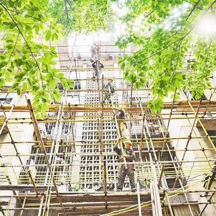 Old residential areas step up renovation_in_Banan_street