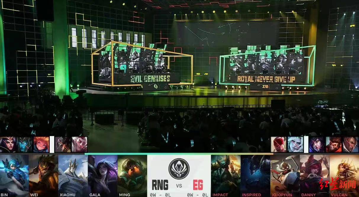 RNG战队零封EG晋级MSI决赛 周日迎来卫冕战_下路_格温_奥恩