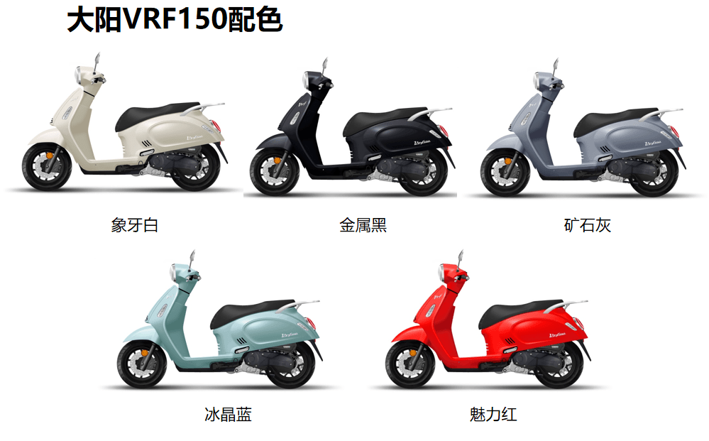 大阳发布会都说了啥？14980元起的混动复古踏板车VRF150，最显眼_搜狐汽车_搜狐网