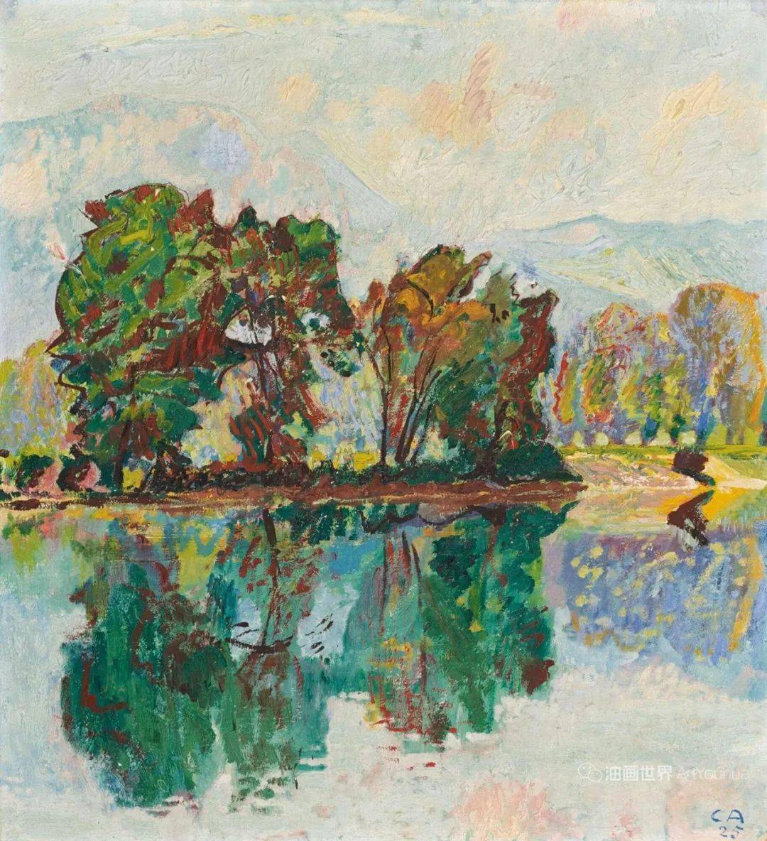 色彩大师库诺·阿米埃特_Amiet_瑞士_作品