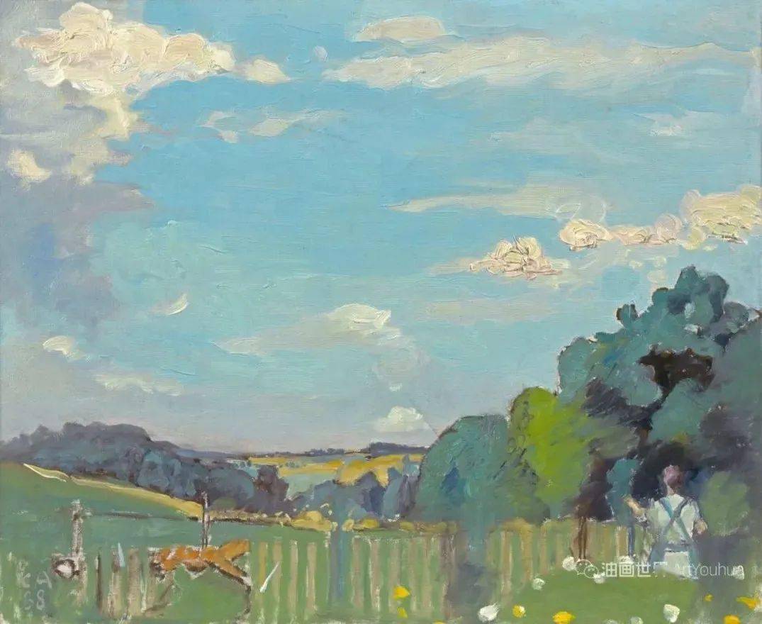 色彩大师库诺·阿米埃特_Amiet_瑞士_作品