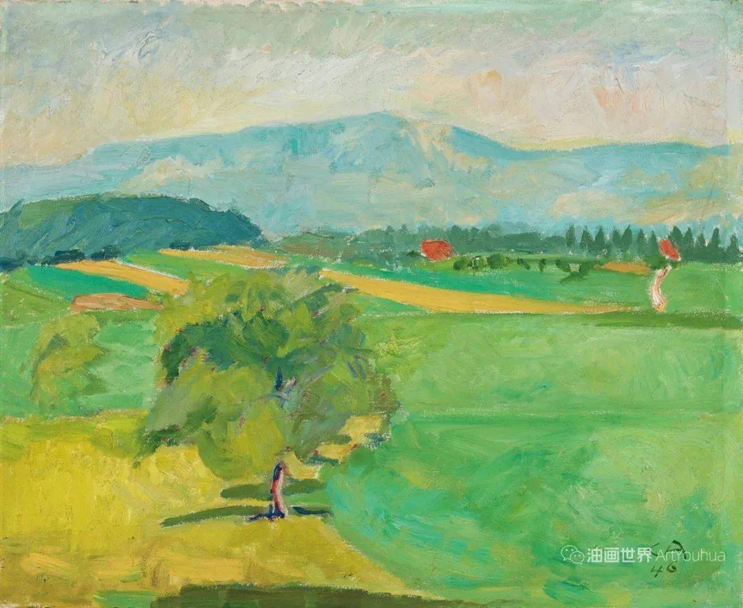 色彩大师库诺·阿米埃特_Amiet_瑞士_作品