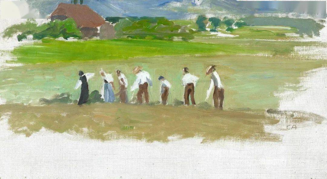 色彩大师库诺·阿米埃特_Amiet_瑞士_作品