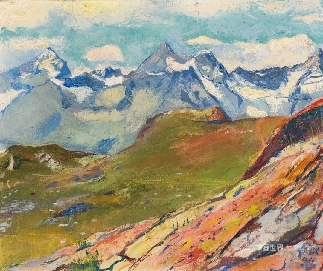 色彩大师库诺·阿米埃特_Amiet_瑞士_作品