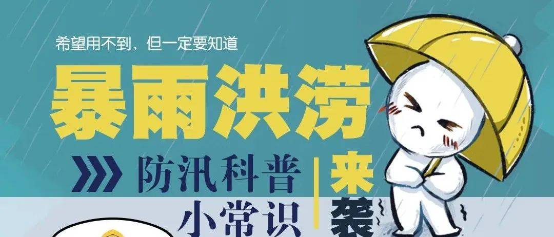 应急科普 洪涝、泥石流、山体滑坡灾害发生时如何自救？这些技能一定要懂！危害雨量防汛