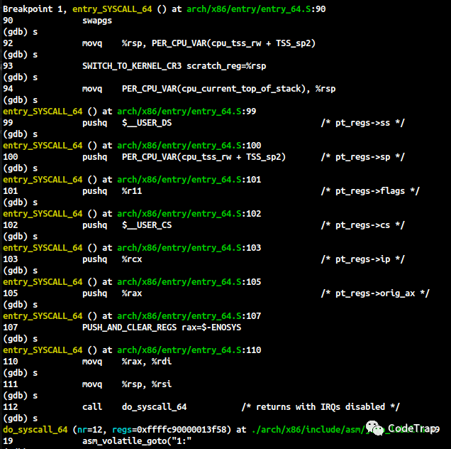 从read开始分析系统调用的上下文切换_entry_SYSCALL__When_swapgs
