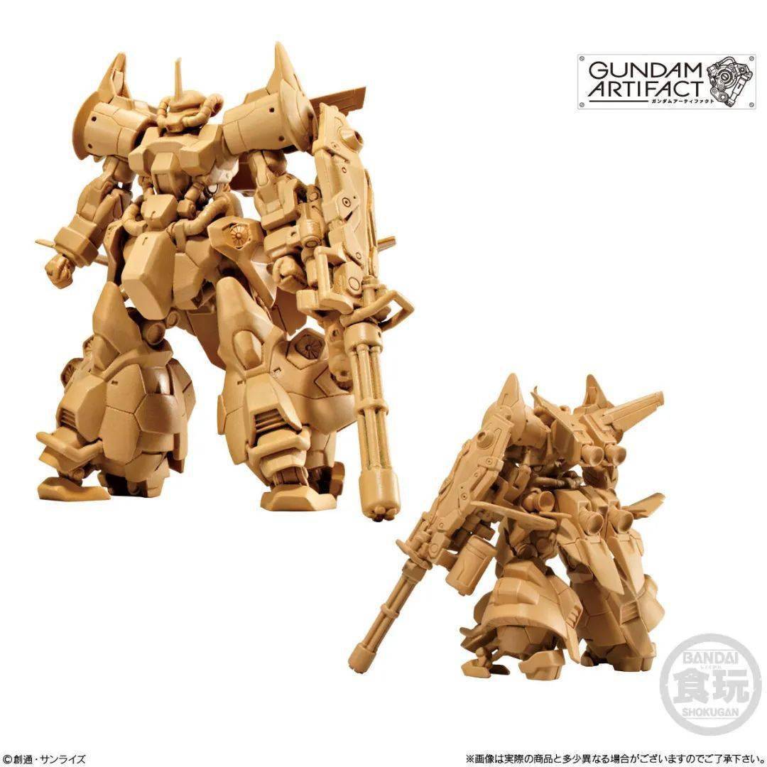 新品：食玩 GUNDAM ARTIFACT第三弹，Z高达、飞行老虎、stark杰刚、 卡碧尼和高达00R_公众_来稿_机体