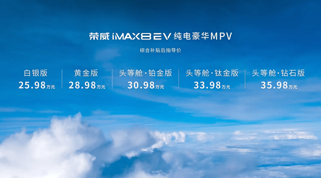 25.98万起，荣威iMAX8 EV正式上市 不用再买别克GL8了_搜狐汽车_搜狐网