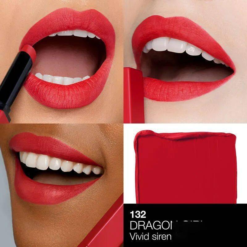 NARS推出全新细管哑光唇膏(含15色模特试色图）_Power_色彩_玫瑰