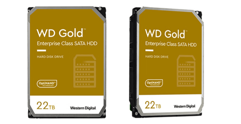 西数数据 22TB 金盘上架，售价 6599 元_Pro_Gold_技术
