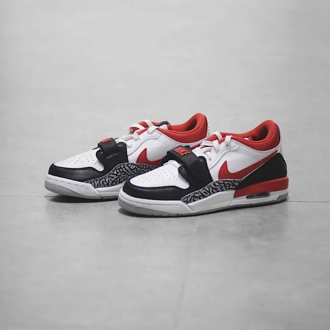 SOAR 限量发售｜AIR JORDAN LEGACY 312 LOW GS “FIRE RED”_Air_Jordan_经典