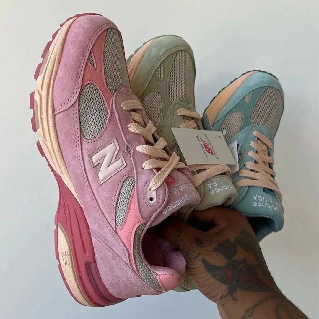 每日鞋讯丨Joe Freshgoods x New Balance 993「Performance Art」主题联名系列曝光_Air_白色 ...