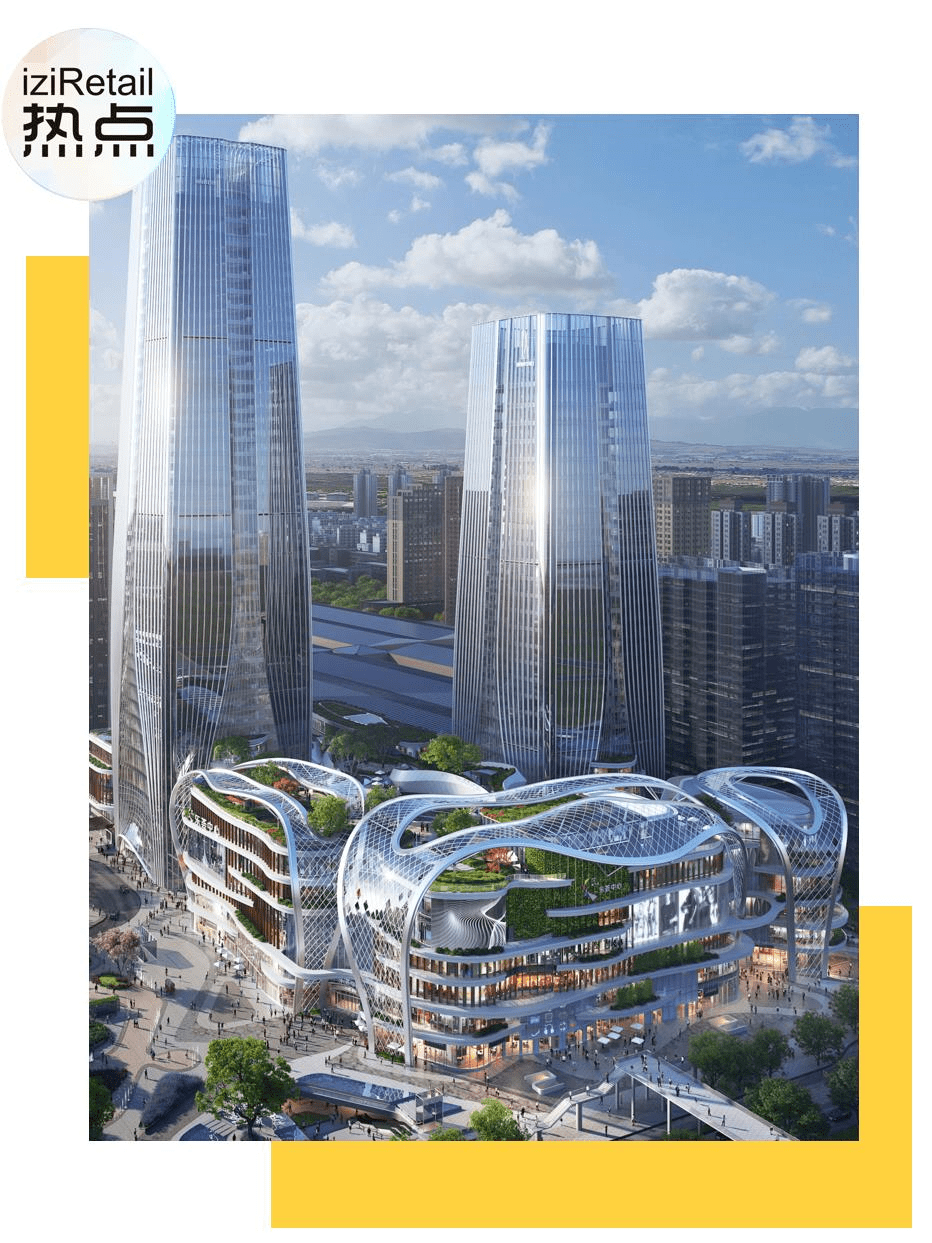 有着“自然”滤镜的西安南飞鸿乐荟中心，会刷新西安商业的新面貌吗？| iziRetail热点_空间_消费者_城市