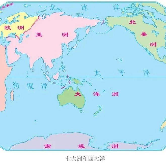 世界基础地理高清地图_分布图_高纬度_气温