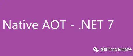 不安装运行时运行 .NET 程序 - NativeAOT_文件_net_-rc