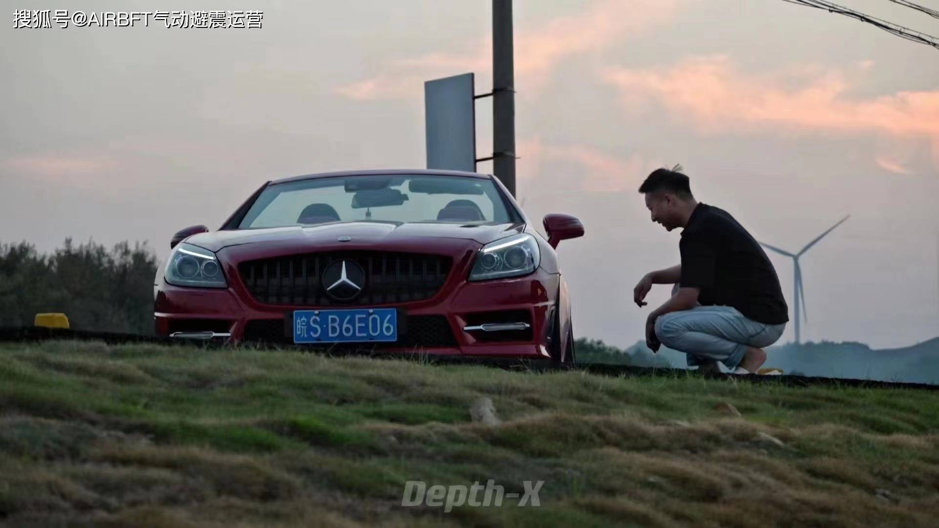 #优雅中的玫瑰#奔驰SLK#AIRBFT气动避震_搜狐汽车_搜狐网