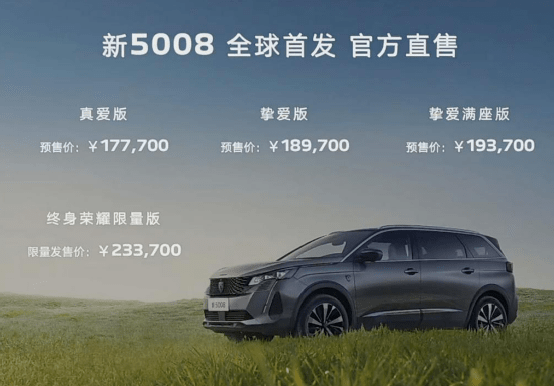 东风标致20周年庆携手新5008登场，17.77万元起的预售价极具诚意_搜狐汽车_搜狐网