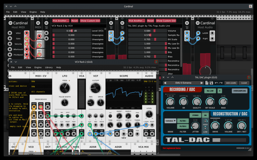 福利：免费且开源的三平台模块合成器软件 Cardinal 发布_广告_Rack_搜索