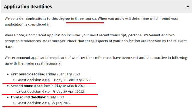 DDL预警！你必须知道的23Fall英国大学申请截止日期汇总（附完整版时间表）_fall_结果_专业