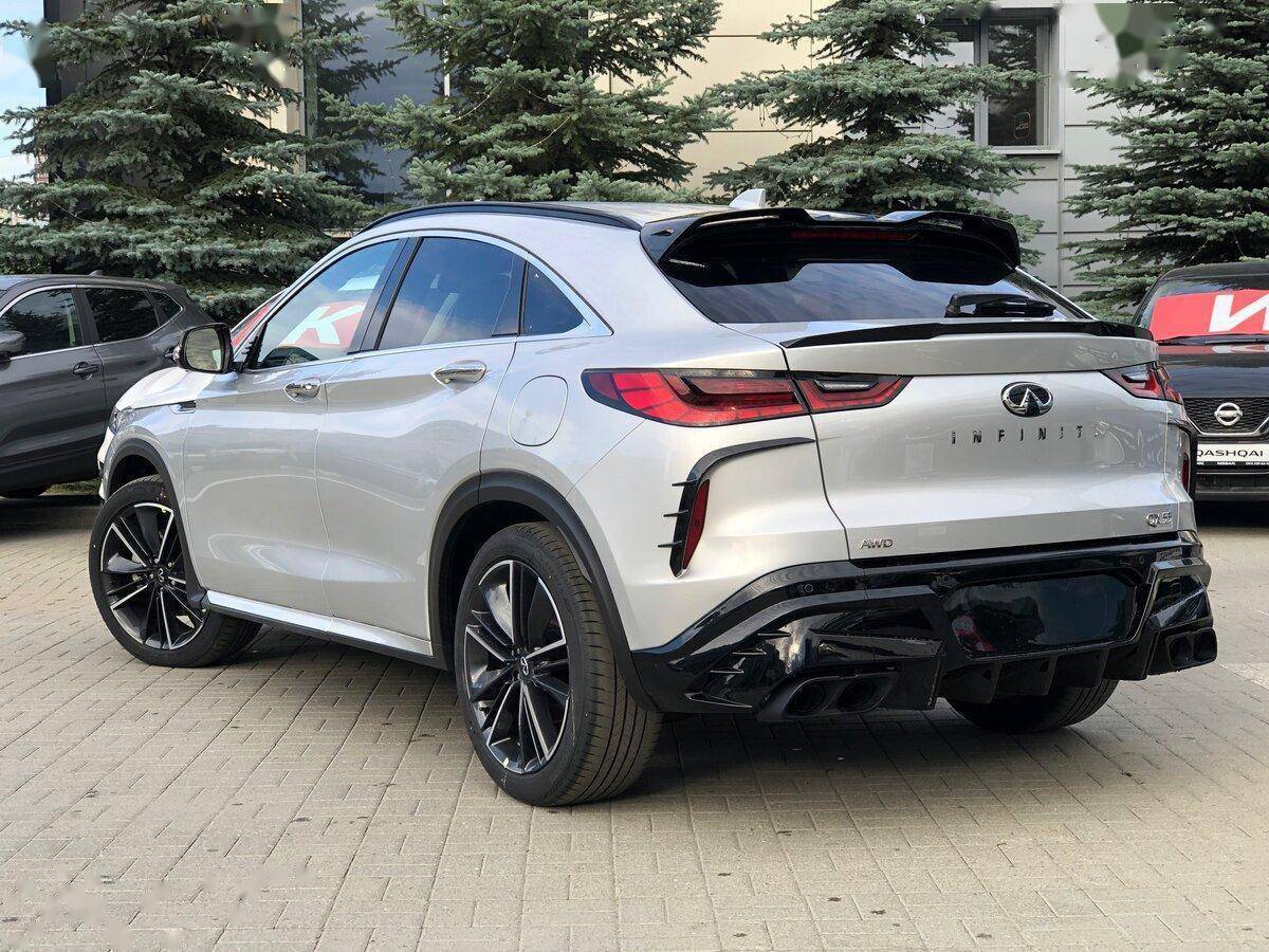 运动版英菲尼迪QX55亮相，新车标+运动套件，精致感优于宝马X2_搜狐汽车_搜狐网