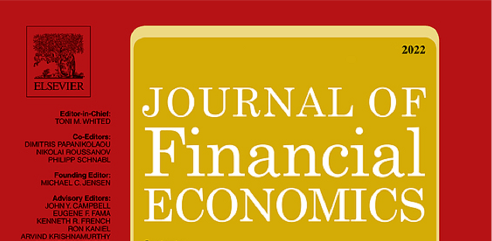 学术前沿｜金融学顶刊 JFE 2022年11月目录中英文摘要_their_and_market