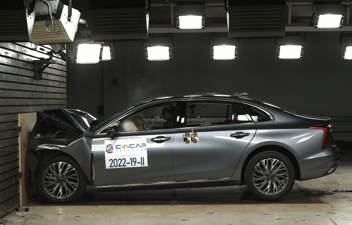 红旗H5获C-NCAP碰撞测试五星级安全评测_搜狐汽车_搜狐网