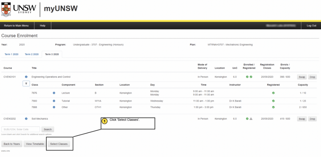 新南威尔士大学新生必看！UNSW注册enrol流程解析！_课程_每学期_Course