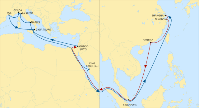 MSC升级亚欧航线！_上海_特刊_年度