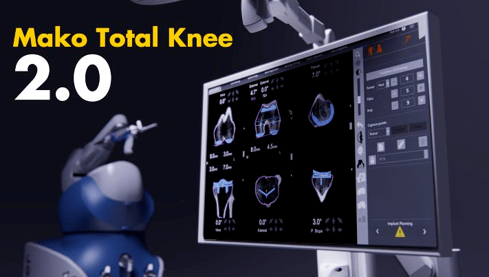 骨科巨头Stryke发布新一代手术机器人Mako Total Knee 2.0_置换_膝关节_全球