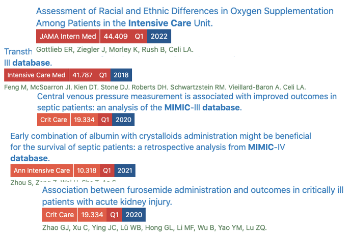 免费临床大数据库 MIMIC，还有 40000 篇 SCI 等你来发！_注册_医生_重症