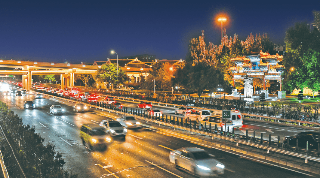 完工！长安街东延长线夜景抢先看_景观_建筑_文化