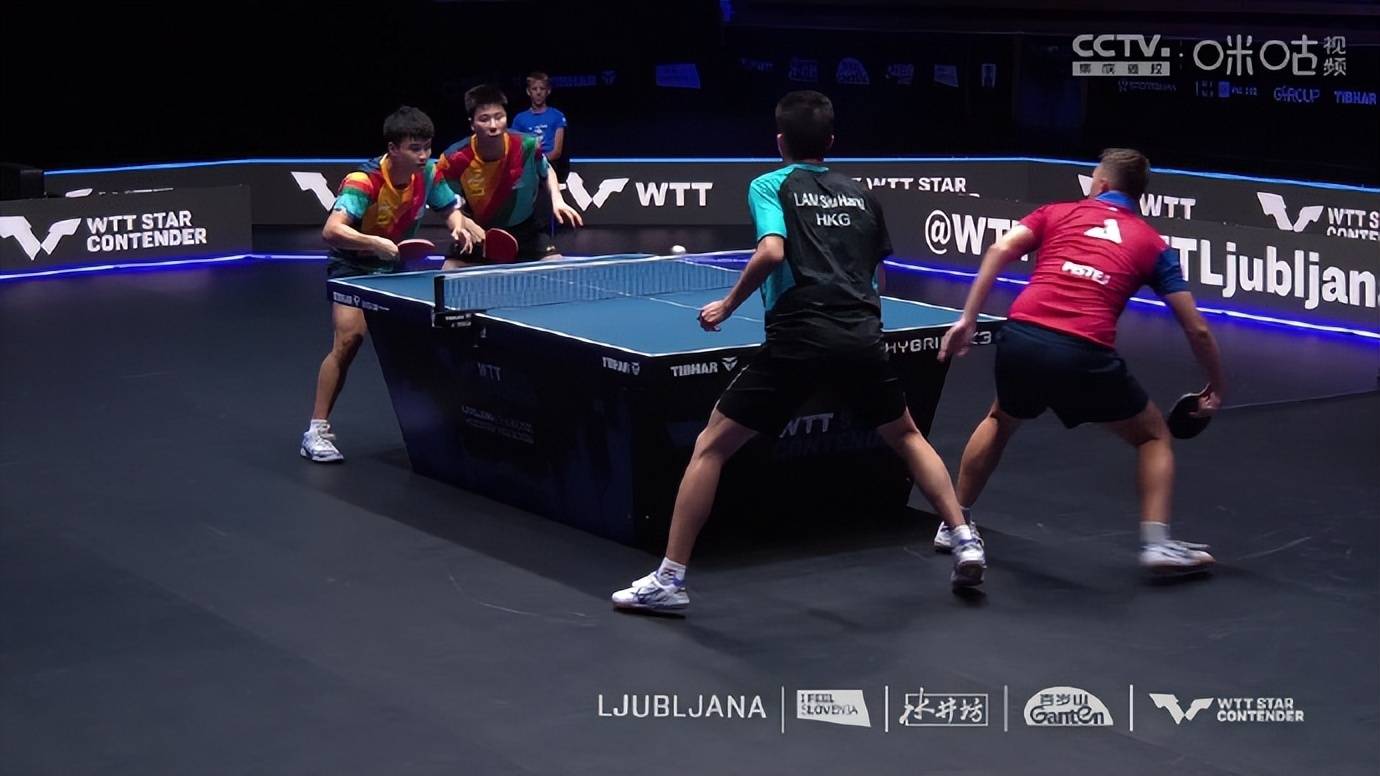2023WTT球星挑战赛卢布尔雅那站：周启豪/徐瑛彬2-3不敌对手，止步男双资格赛_来源_体育