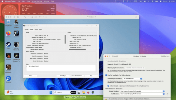 VMware发布技术预览版，为苹果Apple Silicon提供完整的3D图形加速_运行_游戏_用户