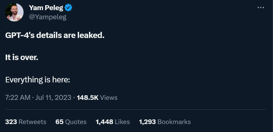 终极「揭秘」：GPT-4 模型架构、训练成本、数据集信息都被扒出来了_token_OpenAI_参数