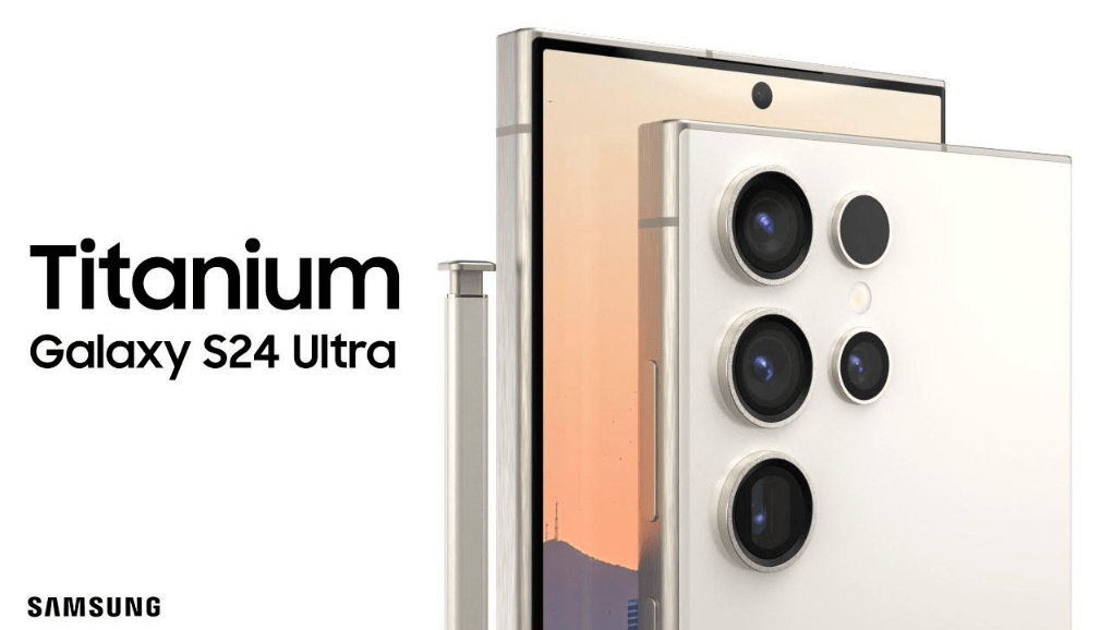 三星 Galaxy S24 Ultra 最新渲染图曝光，钛合金中框吸睛_搭载_Pen_支持