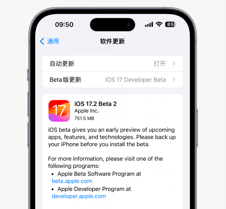 苹果发布iOS 17.2 beta 2，又有4个新变化！_Apple_视频_内容