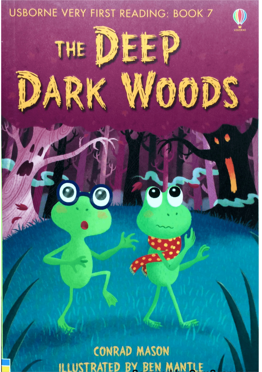 【Gwen读绘本】The Deep Dark Woods 又深又黑的森林_英语_时光_成长
